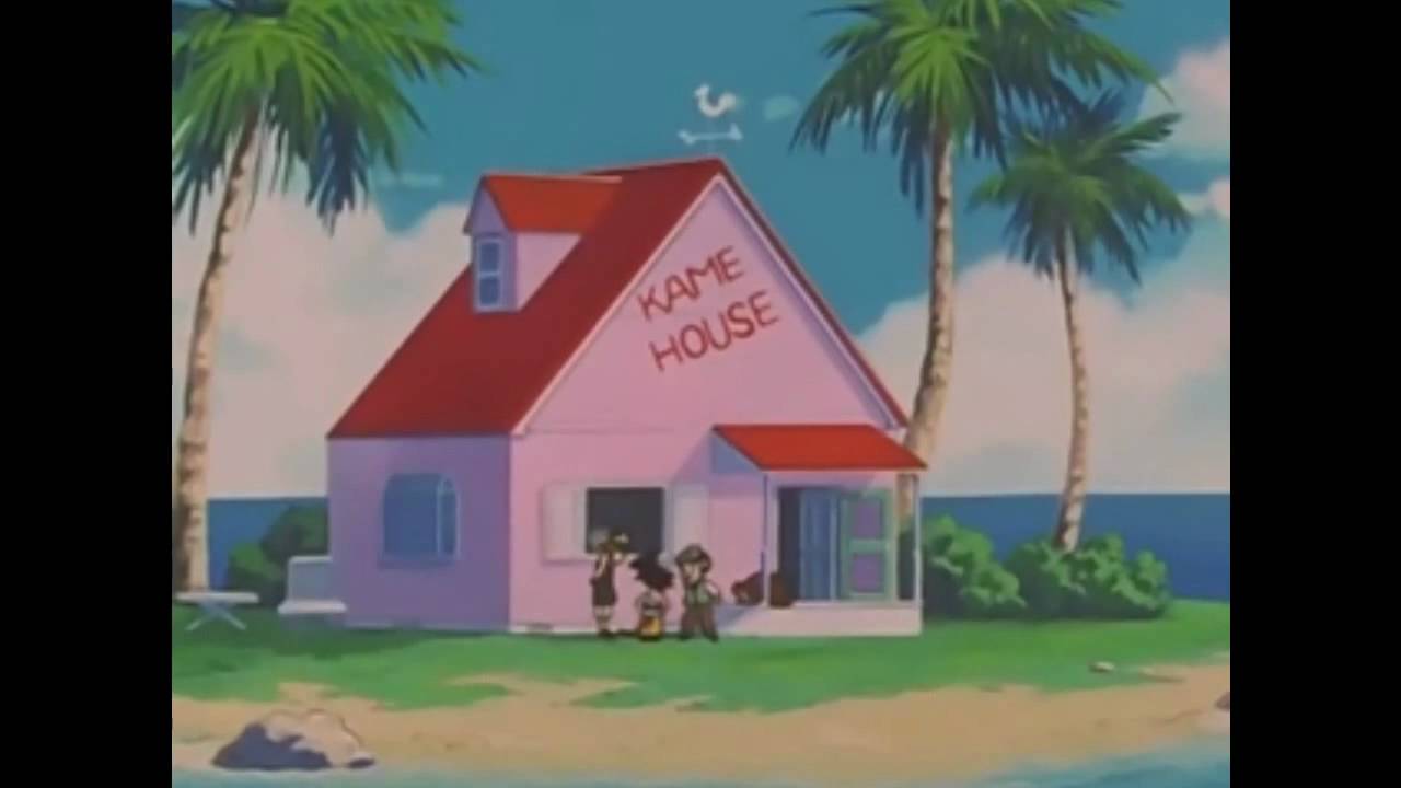 DBGT Goku's Final Visit To Master Roshi And Krillin - YouTube