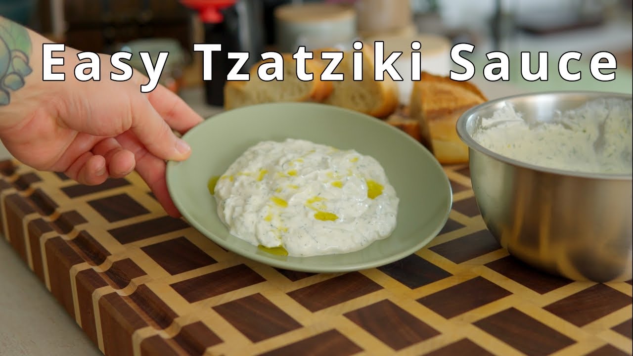 How to make Tzatziki | Creamy & Fresh - YouTube