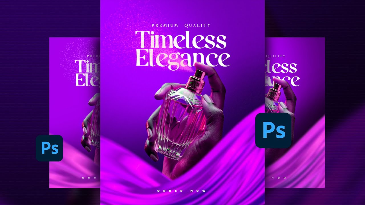 How to Design a Perfume Poster That Evokes Desire (Using Photoshop ...