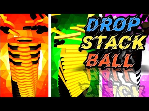 DROP STACK BALL - DROP STACK BALL LEVELS -The All Types - YouTube