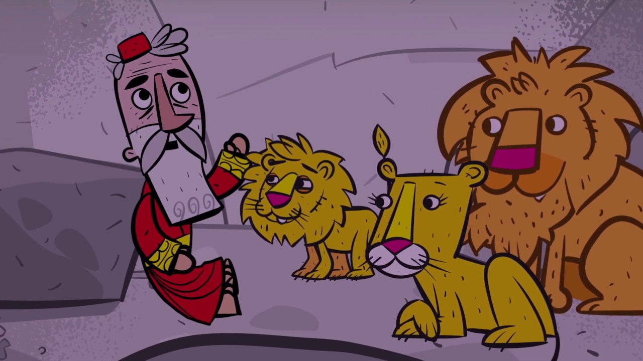 Bybelstories | Daniël in die leeukuil - YouTube