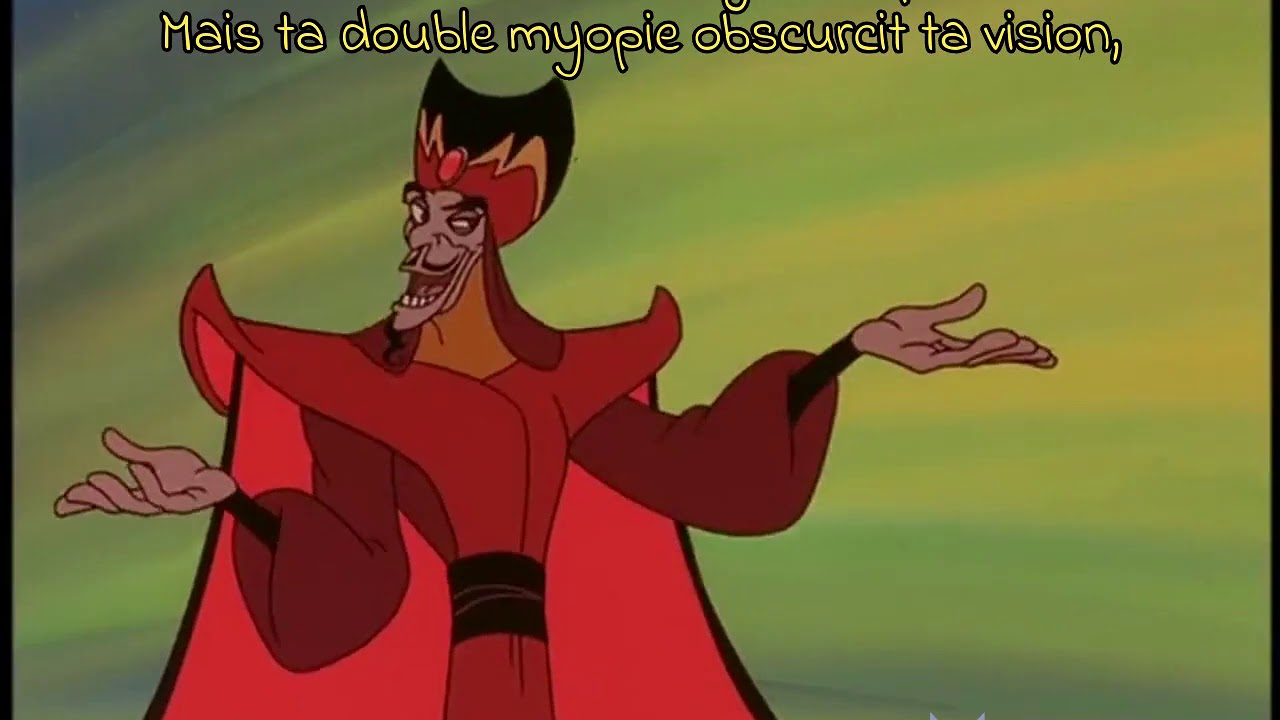 The Return of Jafar - You're Only Second Rate EN FR - YouTube