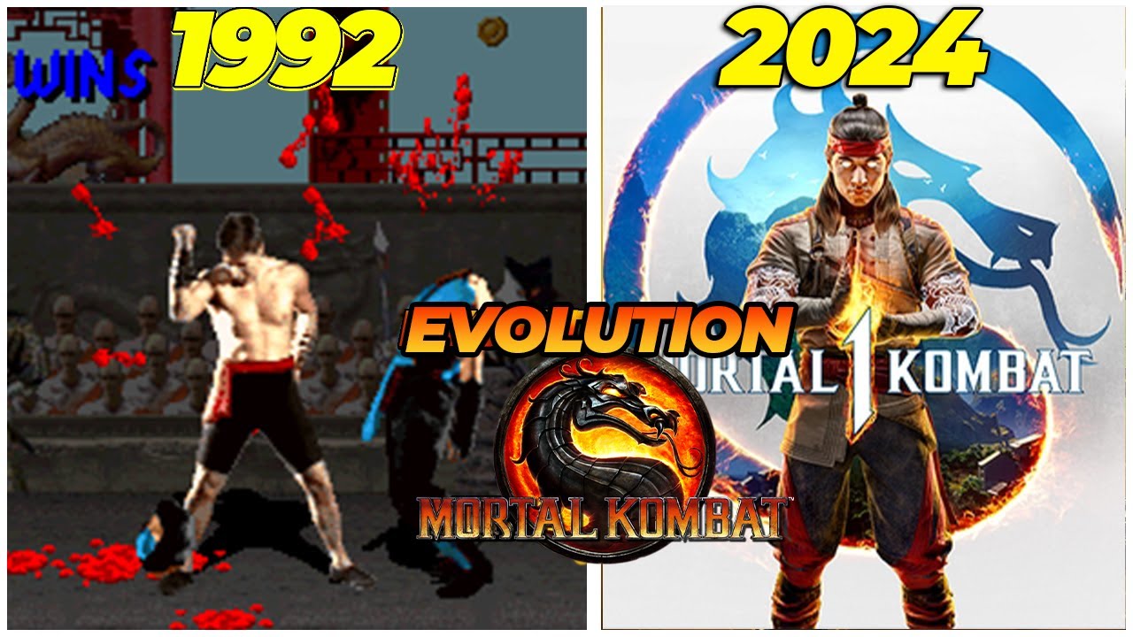 Evolution of Mortal Kombat GAMES 1992-2024 - YouTube