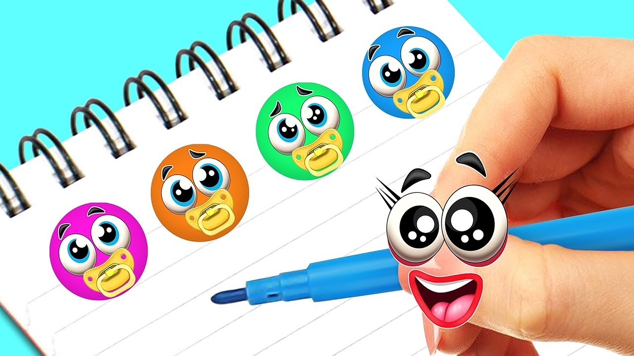 ORDINARY THINGS BECOME ALIVE! Doodle's Secret to Stay Happy! - # ...
