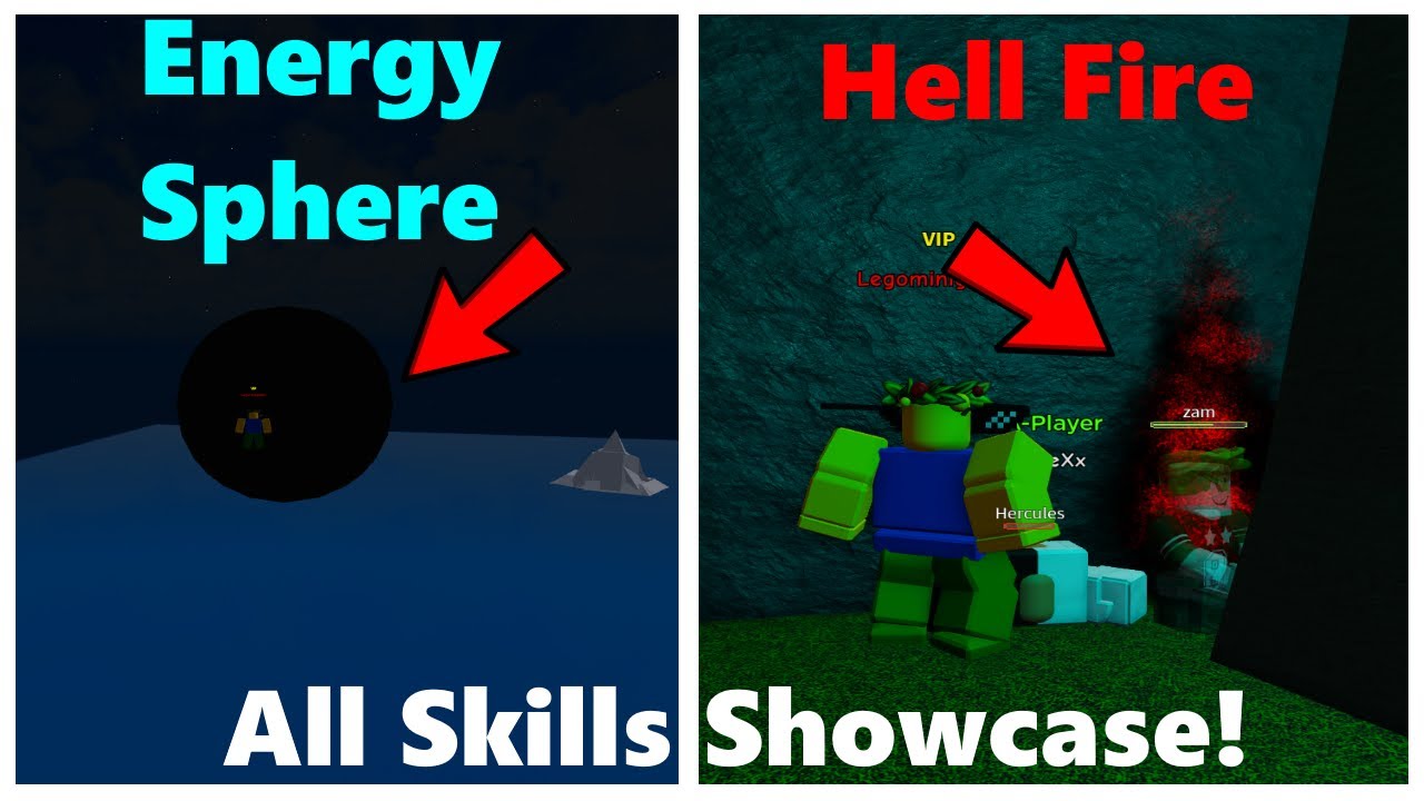 SPTS:Custom ALL Skills Showcase!! (Roblox) - YouTube
