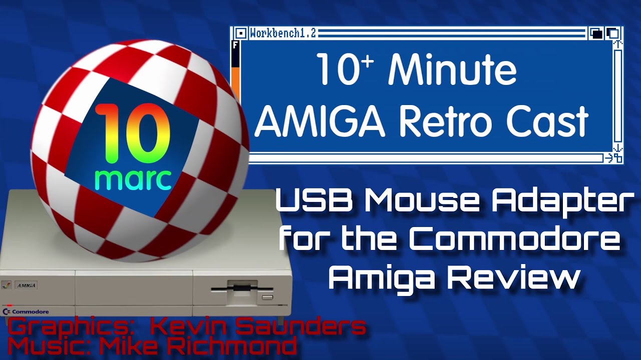 USB Mouse Adapter for the Commodore Amiga Review - EP 124 - YouTube