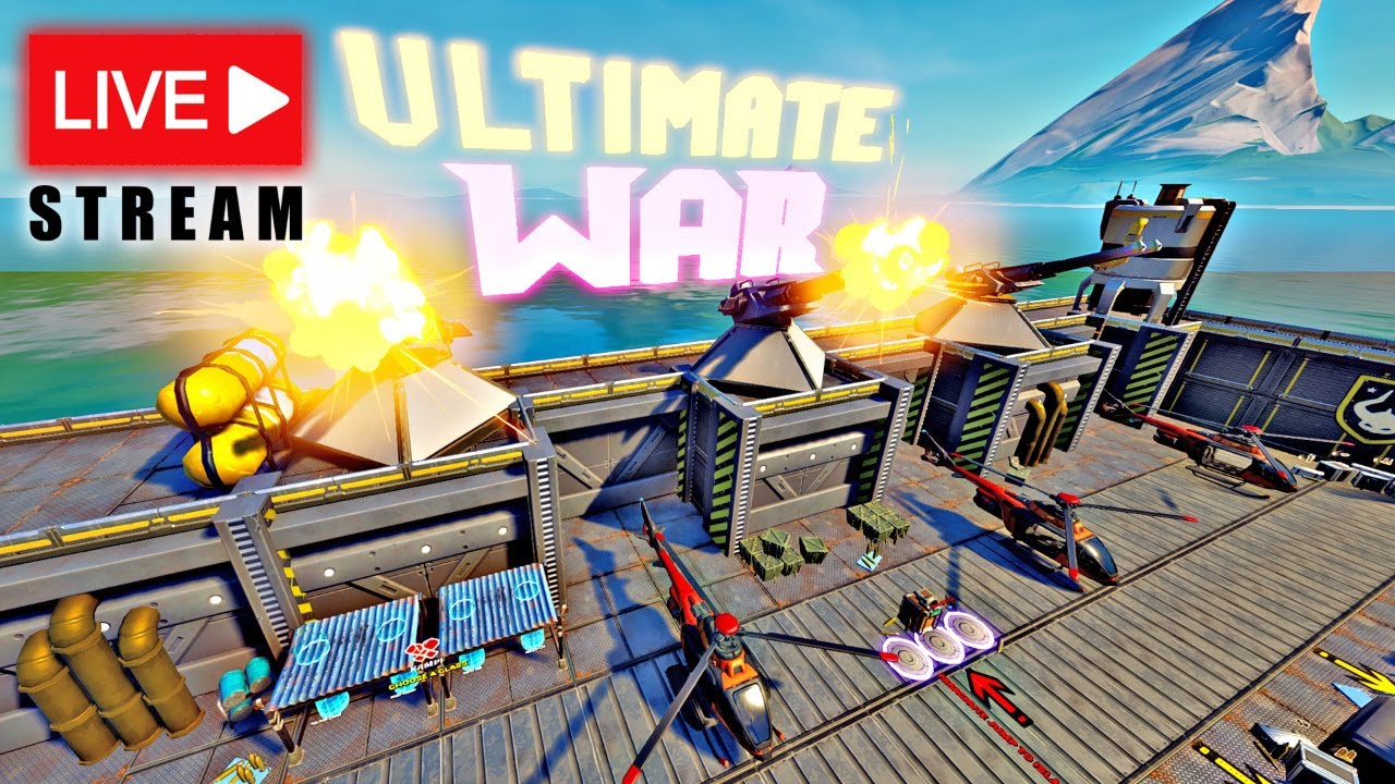 Spiel mit! Ultimate War-Map LIVE ️ - YouTube