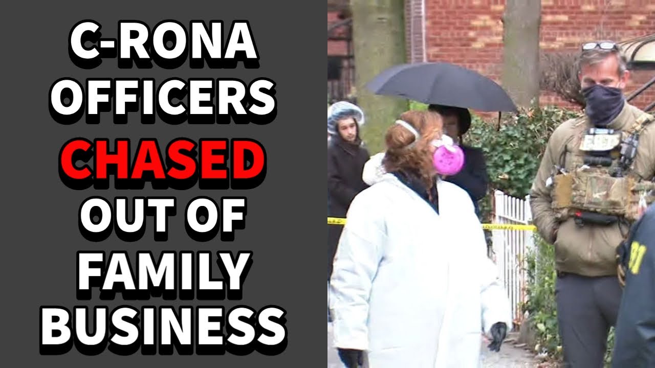 C-Rona Officers Get Chased Out Of A New York Business By Owners. - YouTube