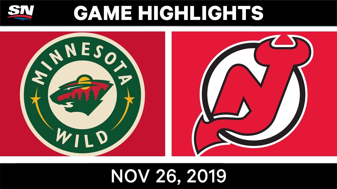 NHL Highlights | Wild vs. Devils – Nov. 26, 2019 - YouTube