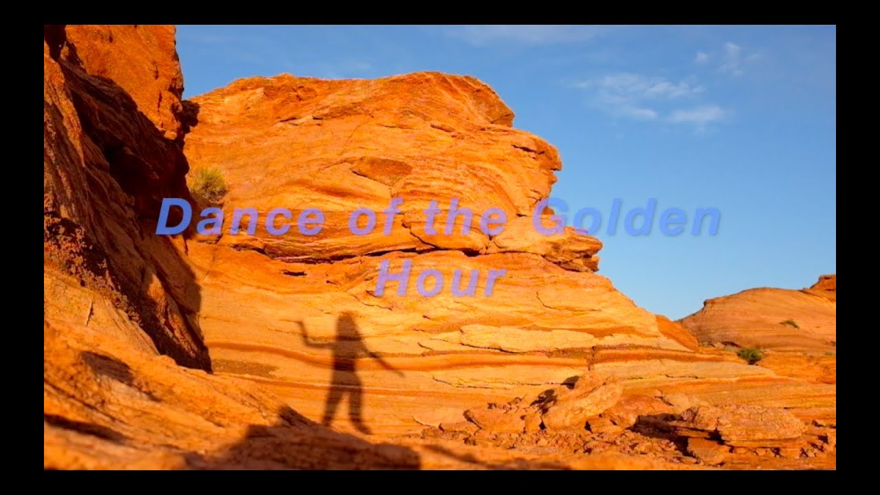 Dance of the Golden Hour - A meditative calming video filmed in the ...
