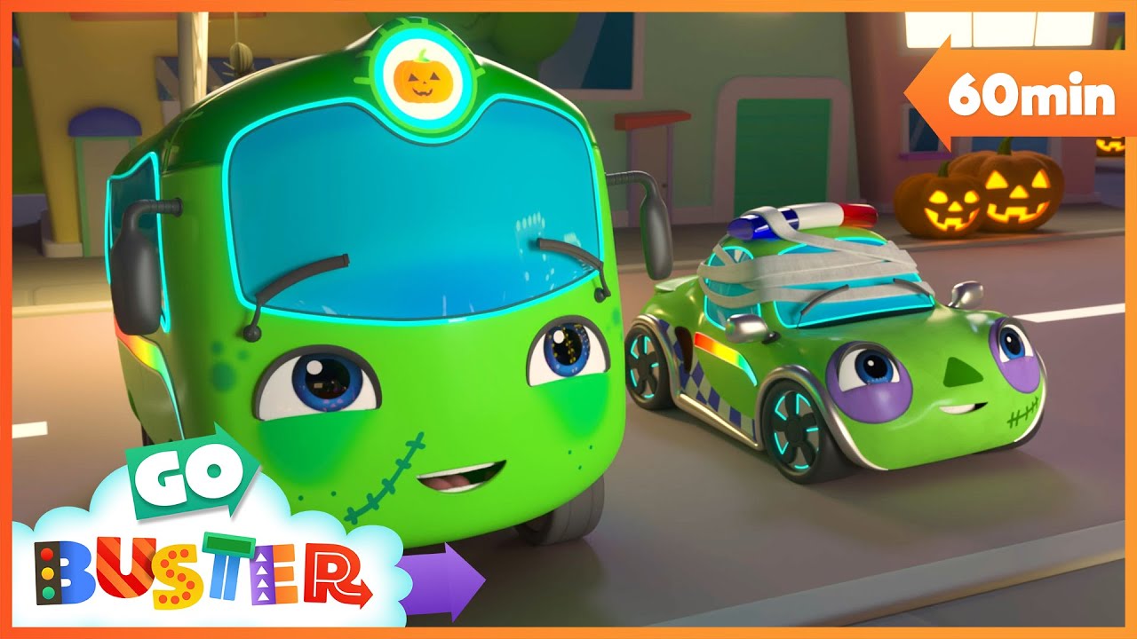 Buster's Scary Challenge | Go Buster - Bus Cartoons & Kids Stories ...