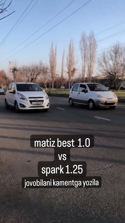 Matiz best 1.0 vs spark 1.25 - YouTube