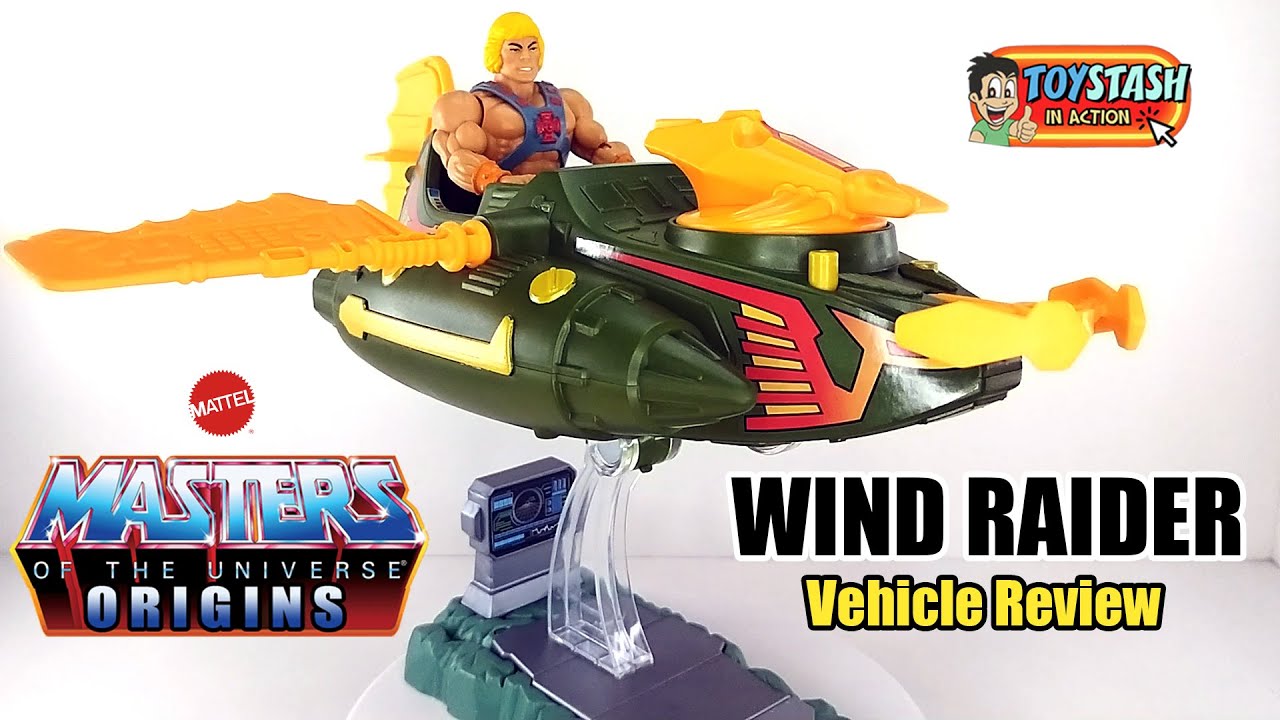 MOTU Origins Wind Raider Review! - YouTube