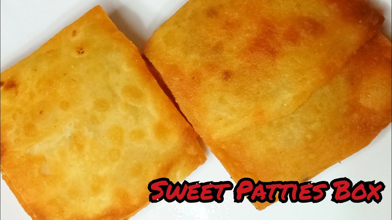 Sweet Patties Box | Snack Recipe | Crispy Sweet Patties Box - YouTube