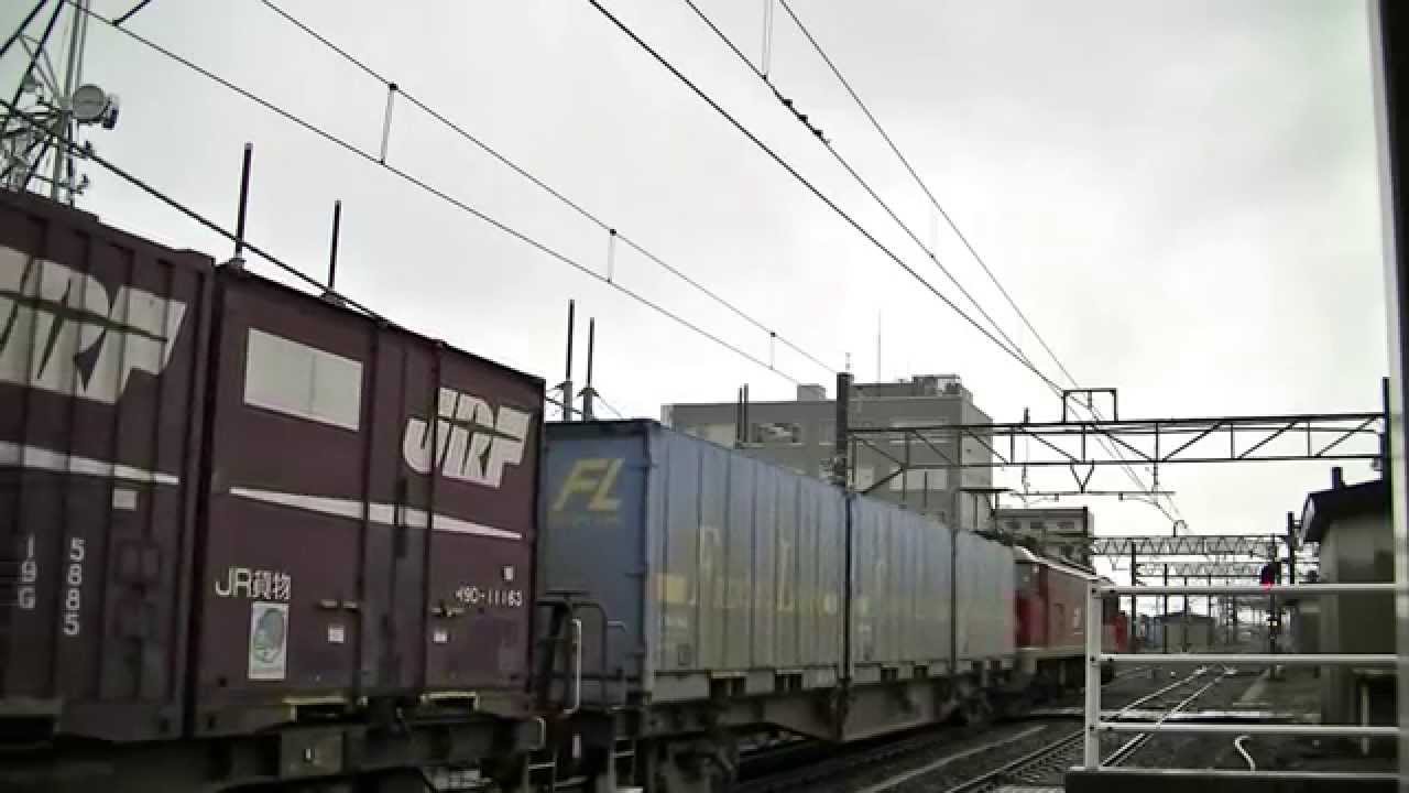 直江津駅 FE510小さいけど起動音&発車 - YouTube