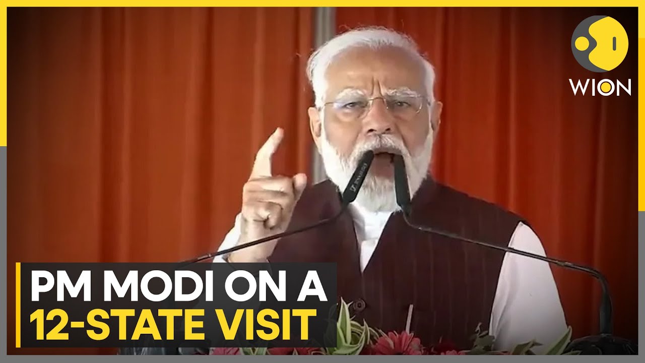 Indian PM Narendra Modi on a 12-state visit ahead of polls | WION - YouTube
