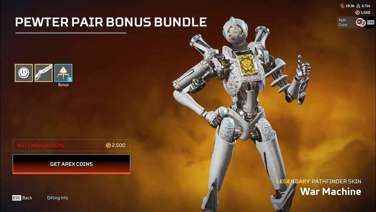 APEX LEGENDS | Pathfinder | Legendary | War Machine - YouTube