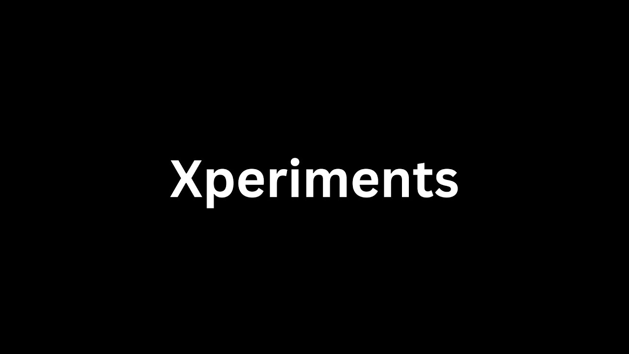 Introducing the all new Xperiments | DBA Genesis - YouTube