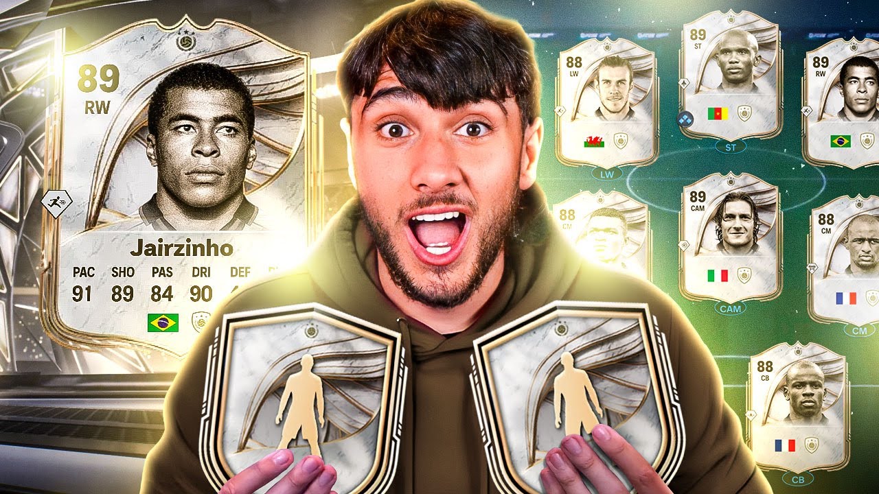 11x Icon Packs Decide My FC26 Team! - YouTube