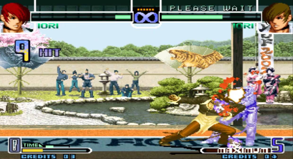 KOF 2002 IORI 14 hits - YouTube