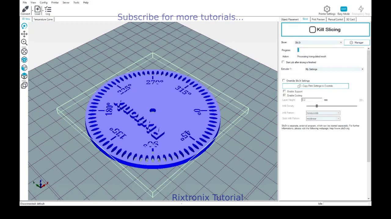 Tutorial On Slicing Stl File To G Code YouTube Tutorial On Slicing Stl File To G Code YouTube