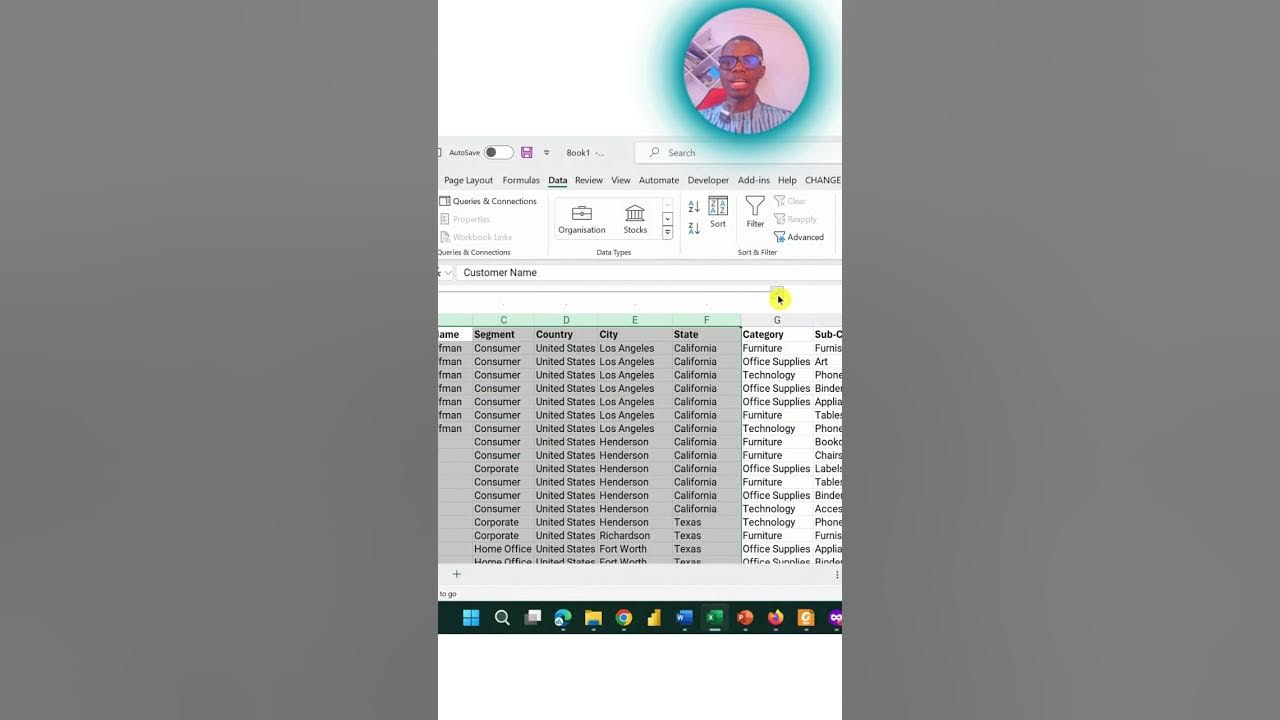 Group Columns and Rows in Excel - YouTube