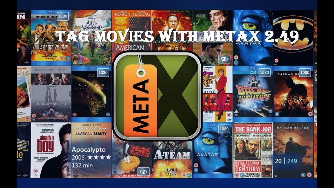 TAG MOVIES WITH METAX 2.49 - YouTube