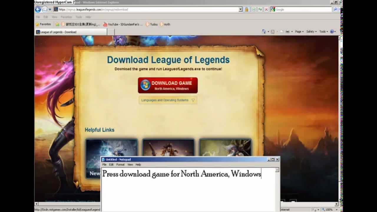 How To Download League Of Legends (LoL) - YouTube