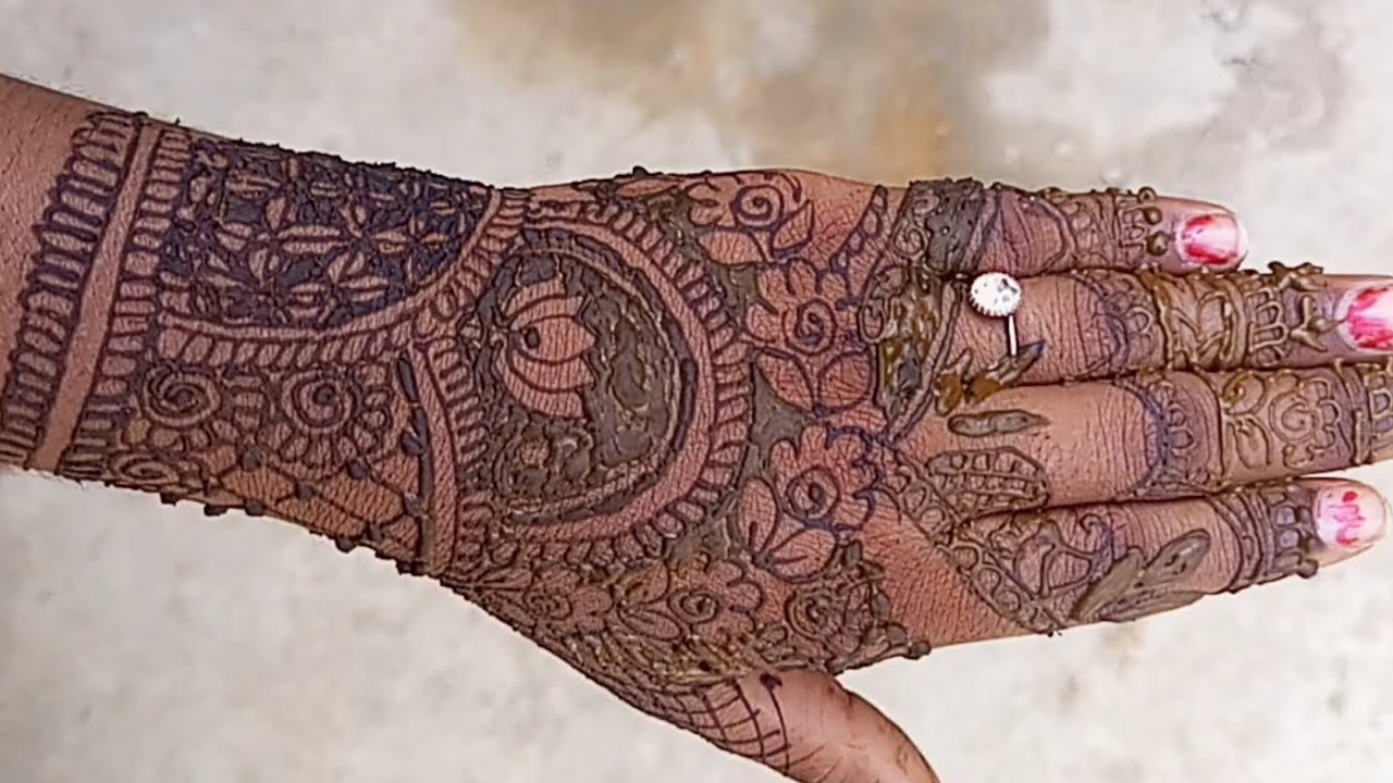 simple Mehandi design and easy Mehandi design 😍😍😍😍 - YouTube