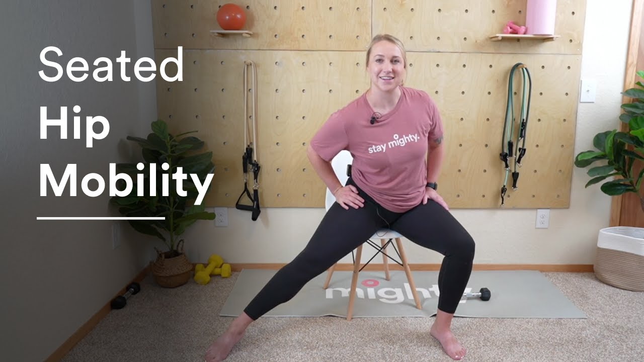 Seated Hip Strength and Hip Mobility Exercises - YouTube