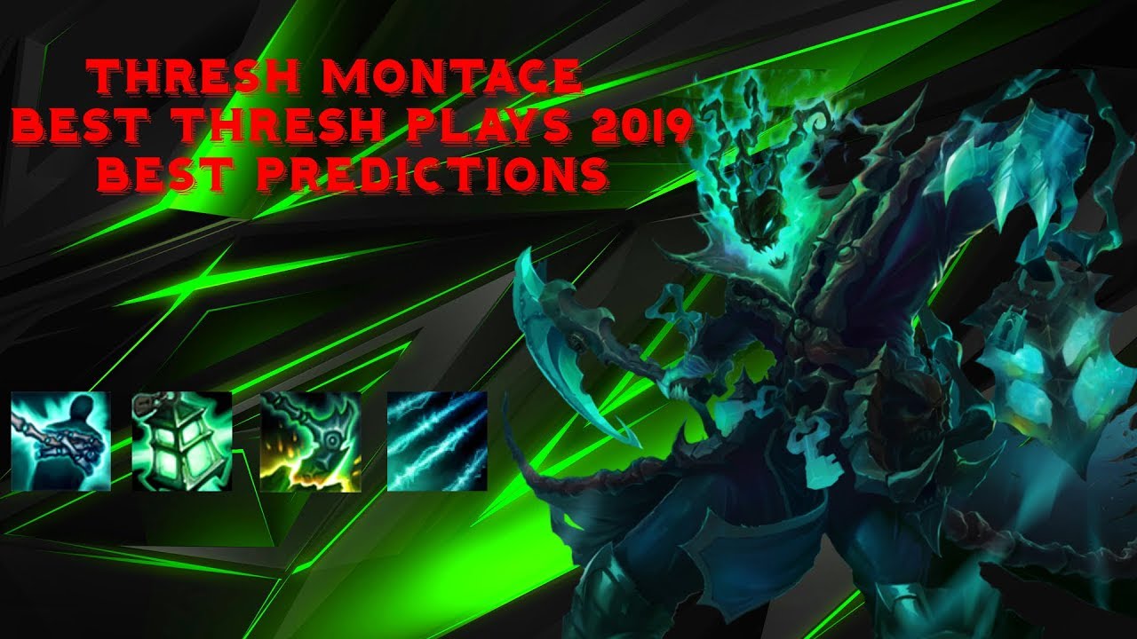 Thresh Montage | Best Thresh Plays 2019 | Best Predictions | League of ...