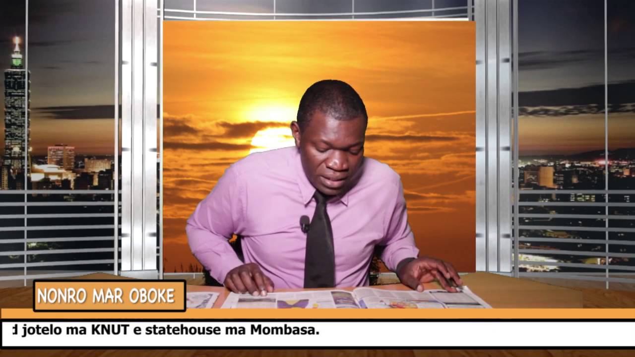 June 23rd, 2016 newspaper review show with Nick Okello - YouTube