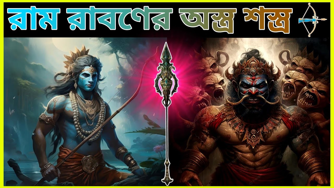 রাম রাবণের অস্ত্র শস্ত্র || Mythic Weapons || Dotfacts Bangla - YouTube