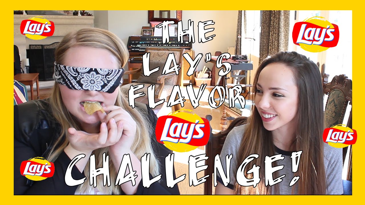 THE LAY'S FLAVOR CHALLENGE (ft. Jennifer Fix!) - YouTube