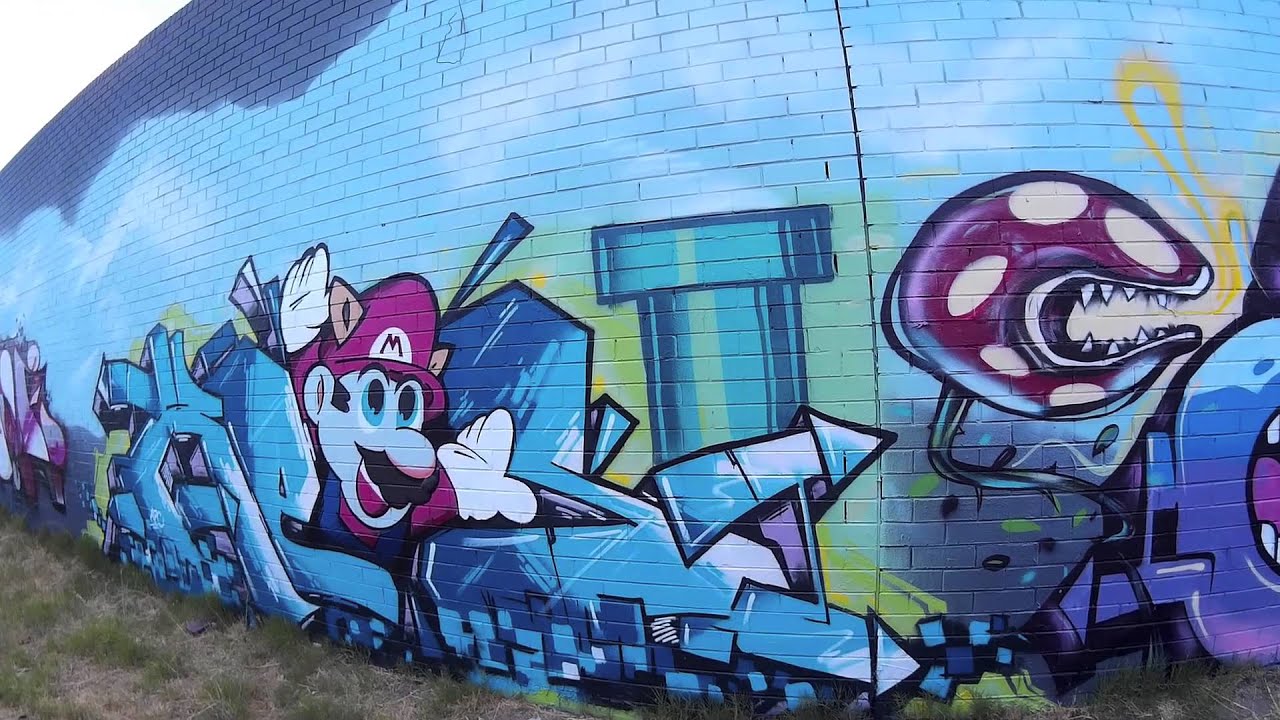 East Perth Graffiti - YouTube