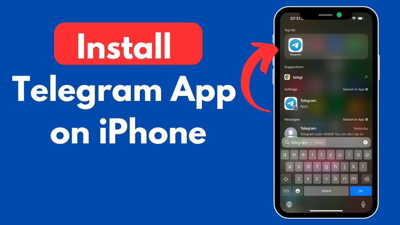 How to Install Telegram App on iPhone (Step-by-Step 2025) - YouTube