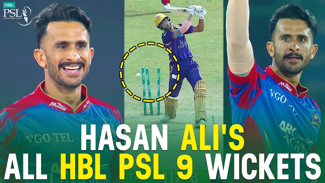 🎥 All Hasan Ali's Wickets in HBL PSL 9 | Pakistan Super League - YouTube