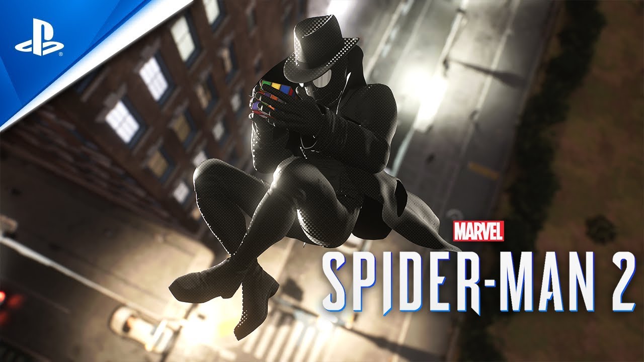 Spider-Man 2 PS5 Noir Spider-Verse Suit Free Roam Gameplay (4k) - YouTube