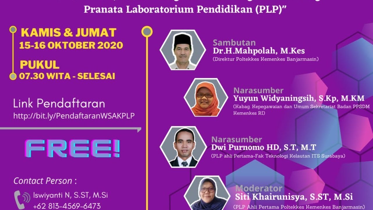 WORKSHOP JABATAN FUNGSIONAL & ANGKA KREDIT BAGI PRANATA LABORATORIUM ...