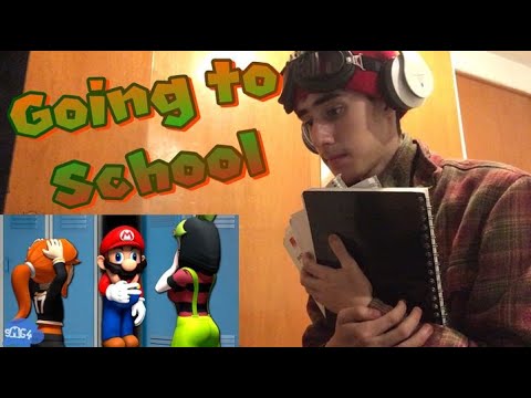 GOING TO SCHOOL! - SMG4: Mario Goes To College Reaction - YouTube