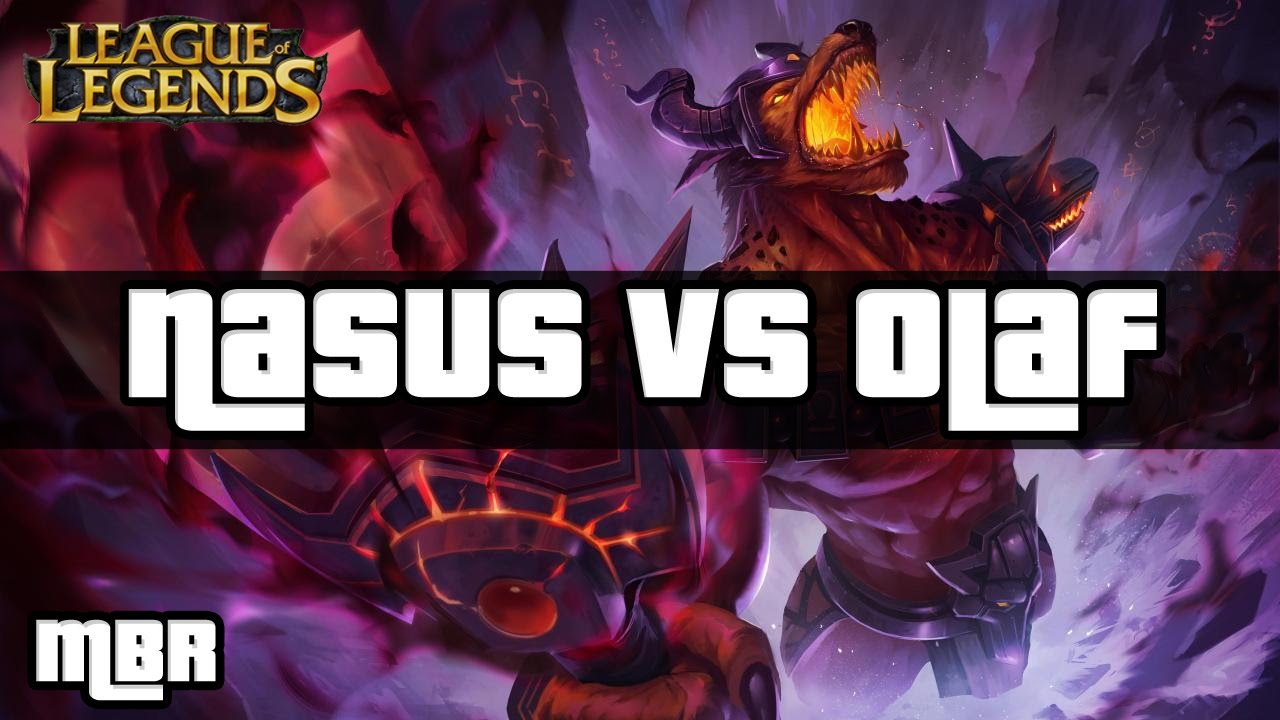 Infernal Nasus Vs Olaf Top Lane - League of Legends Gameplay - HD - YouTube
