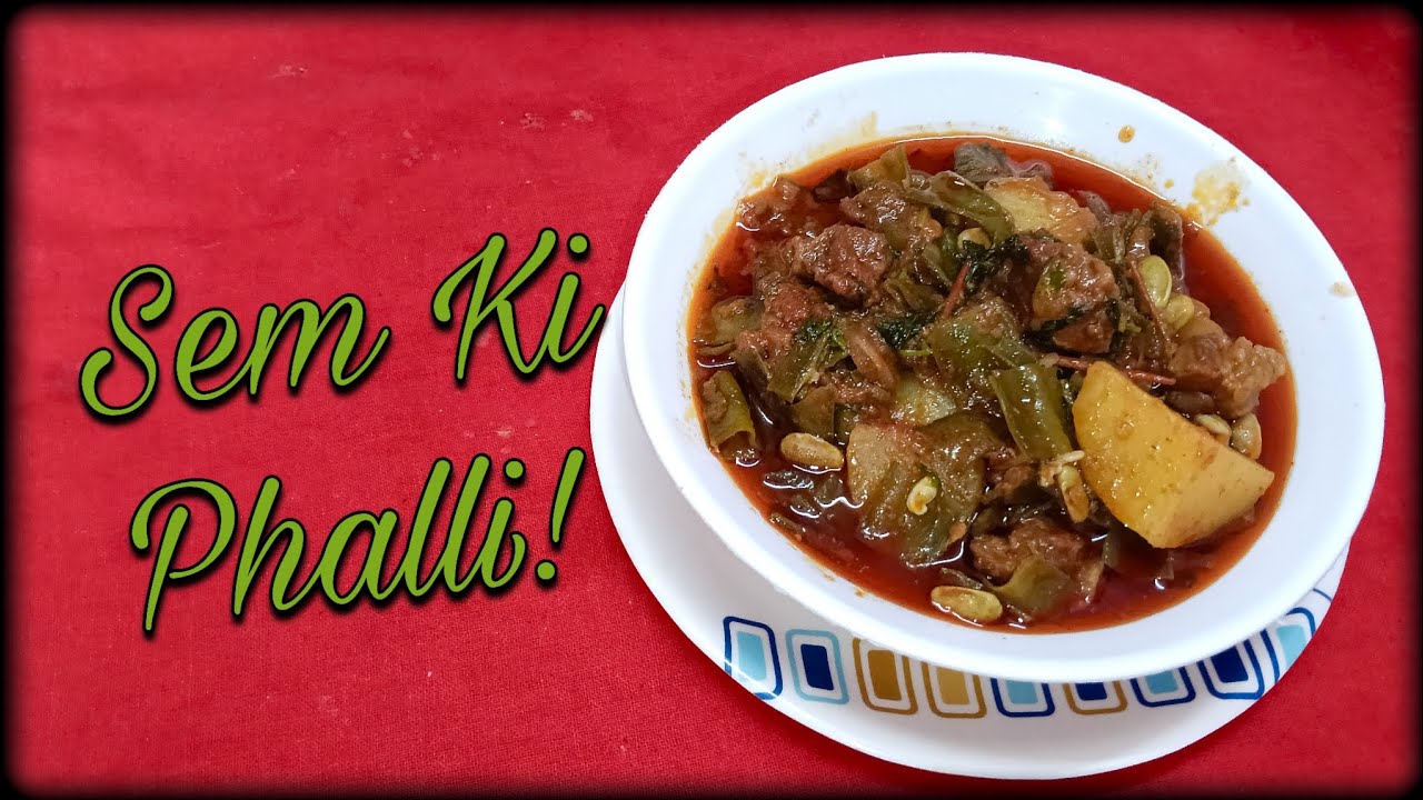 Sem Ki Phalli Gosht Recipe 🤤 || A Spicy & Tasty Hyderabadi Dish By AB ...
