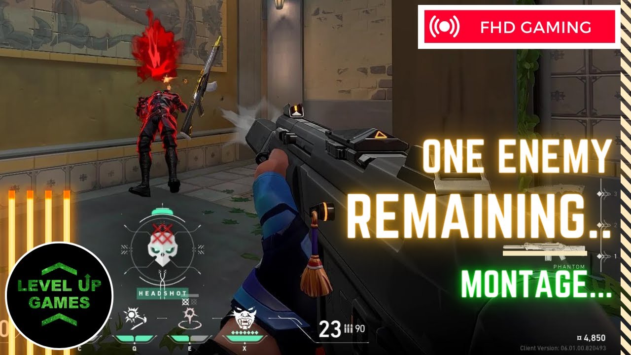 One Enemy Remaining #valorant - YouTube