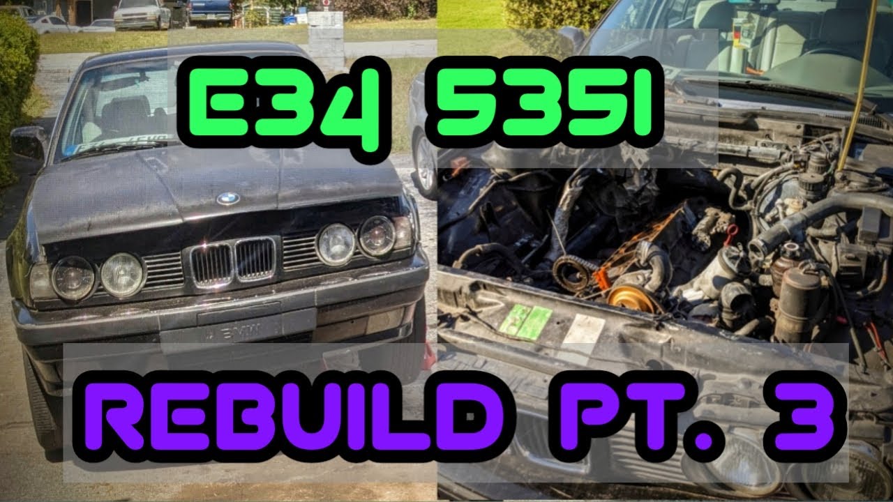 BMW E34 535i | Rebuild | Part 3 Engine Swap Prep | 4K - YouTube