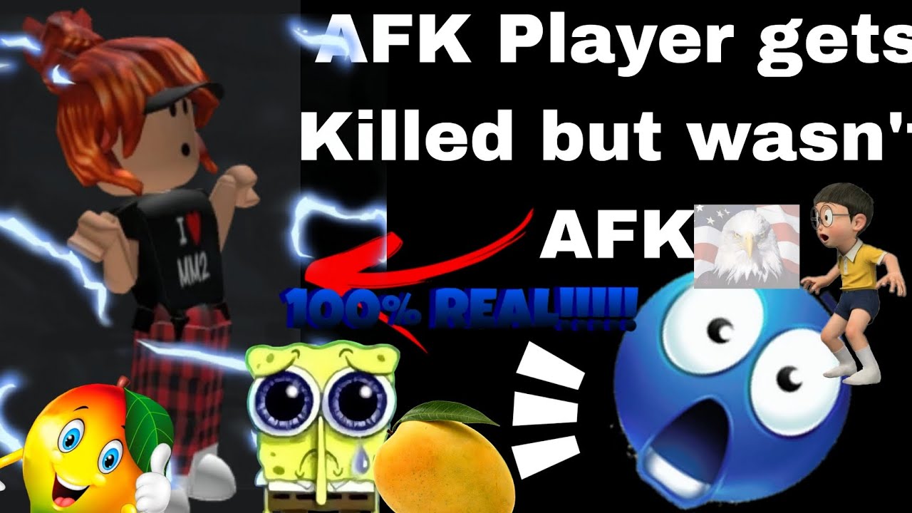 Killing a AFK MM2 player | Roblox - YouTube