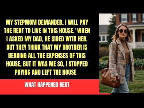 Stepmom demanded, I pay the rent to live in this house, but unaware I was bearing all their expenses