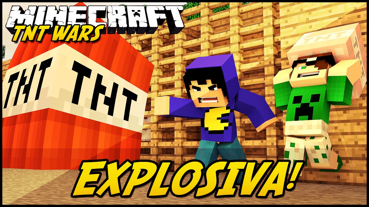 Minecraft: TNT WARS - EXPLOSÕES! #1 - YouTube