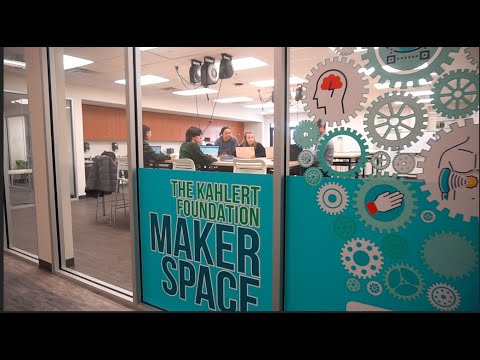 Introducing the Kahlert Foundation Makerspace and Biomedical Engineering Lab - YouTube