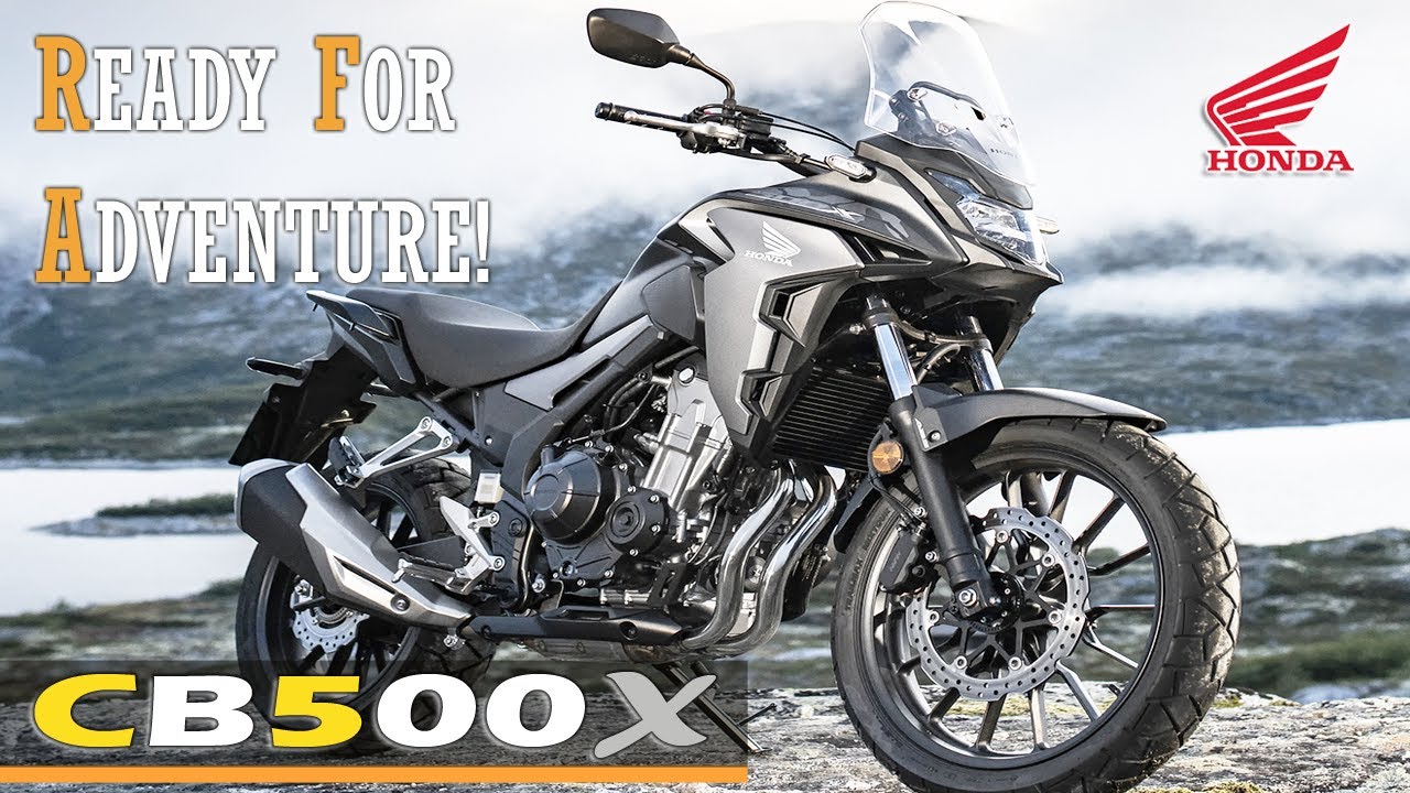 New HONDA CB500X :: Adventure is Just Around the Corner - YouTube