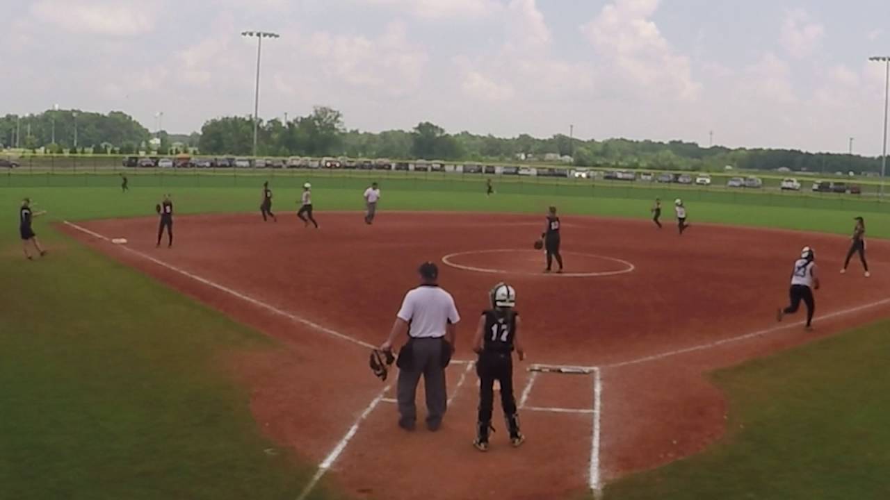 NSA World Series - Game 9 - Olivia Makes Nice Catch in Left - YouTube